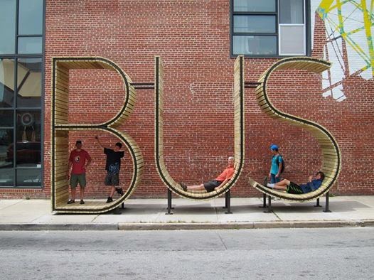 Coolest Bus Stop Ever - Baltimore Magazine