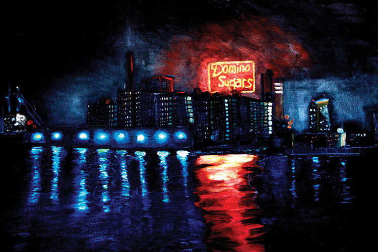 The Iconic Domino Sugars Sign as Seen by Area Artists