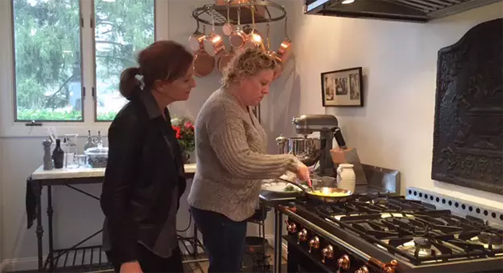 Chef Cindy Wolf Cooks Her Famous Scrambled Eggs - Baltimore Magazine